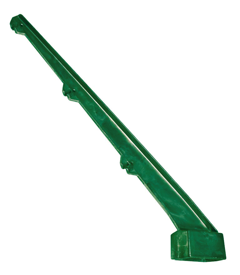 Stacheldrahtabweiser 45° RAL6005 | Übersteigschutz | Pfosten | Zubehör ...